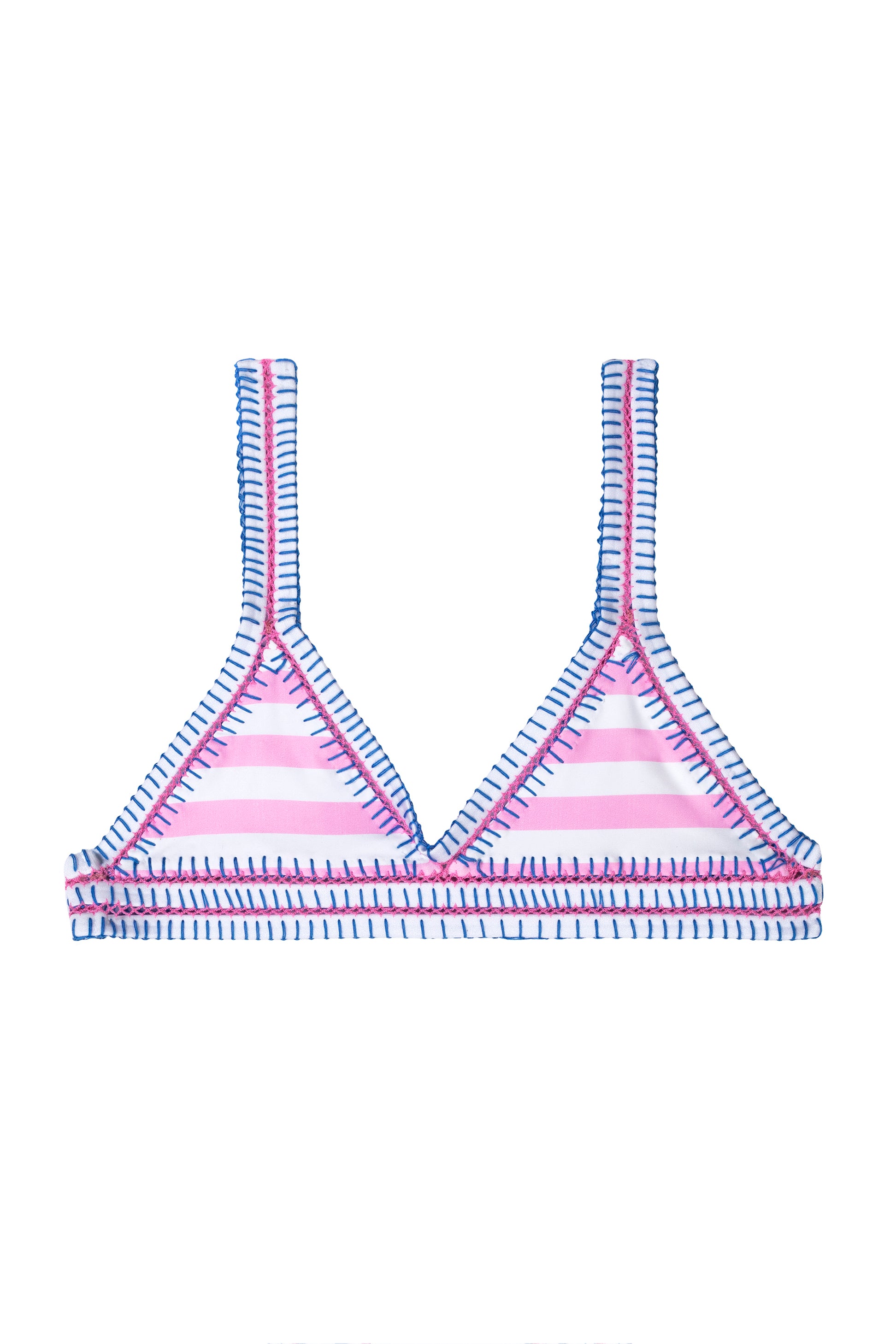 TRI STAR TOP ROSA STRIPES – Benedetta